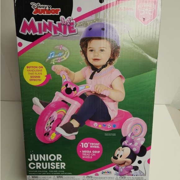 Toys | Minnie Mouse Jr Cruiser Big Wheel Ride On | Poshmark